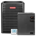 Goodman 3 Ton 14.3+ SEER2 Central AC Condenser System and 21" Vertical ...