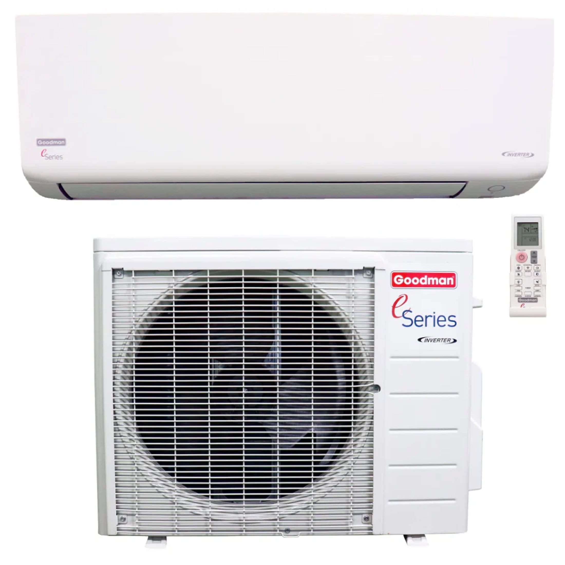 Goodman E-Series 9,000 BTU Premium Air Conditioner & Heater Wall ...