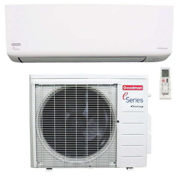 Goodman E-Series 9,000 BTU Premium Air Conditioner & Heater Wall ...