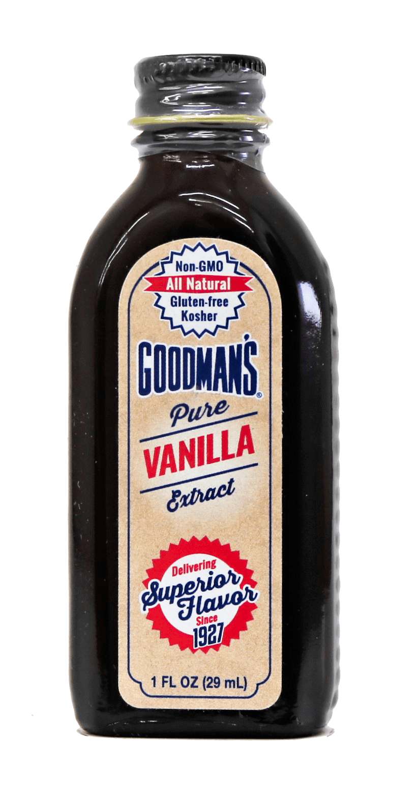 Goodman's Pure Vanilla Extract 1oz Pack Of 6 - Walmart.com