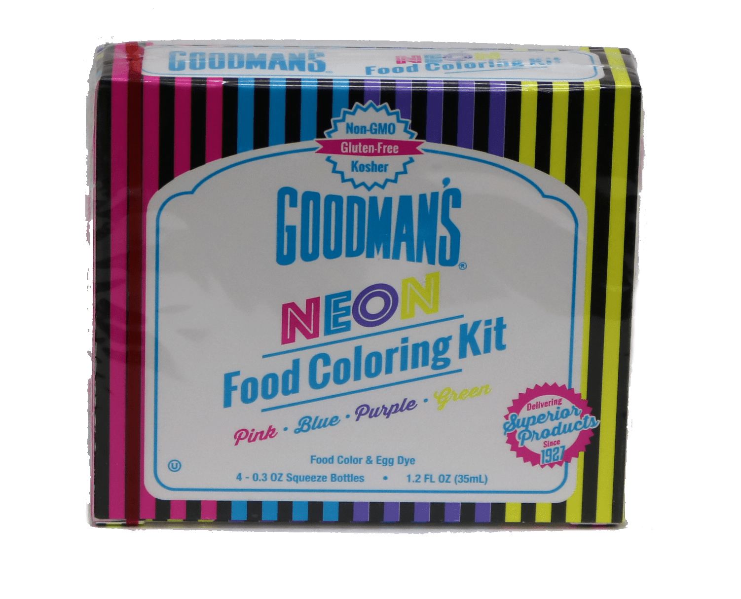 Goodman's Neon Food Coloring Kit - Walmart.com