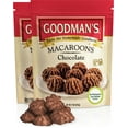 Goodmans Chocolate Chip Coconut Macaroons, HYZ01 9oz (2 Pack) | Gluten ...