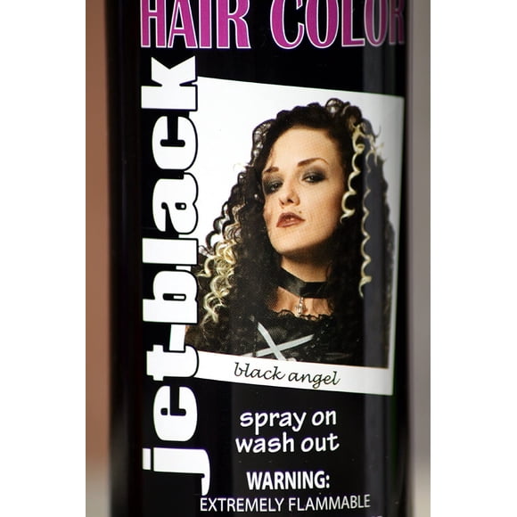 Black Hair Spray Temporary