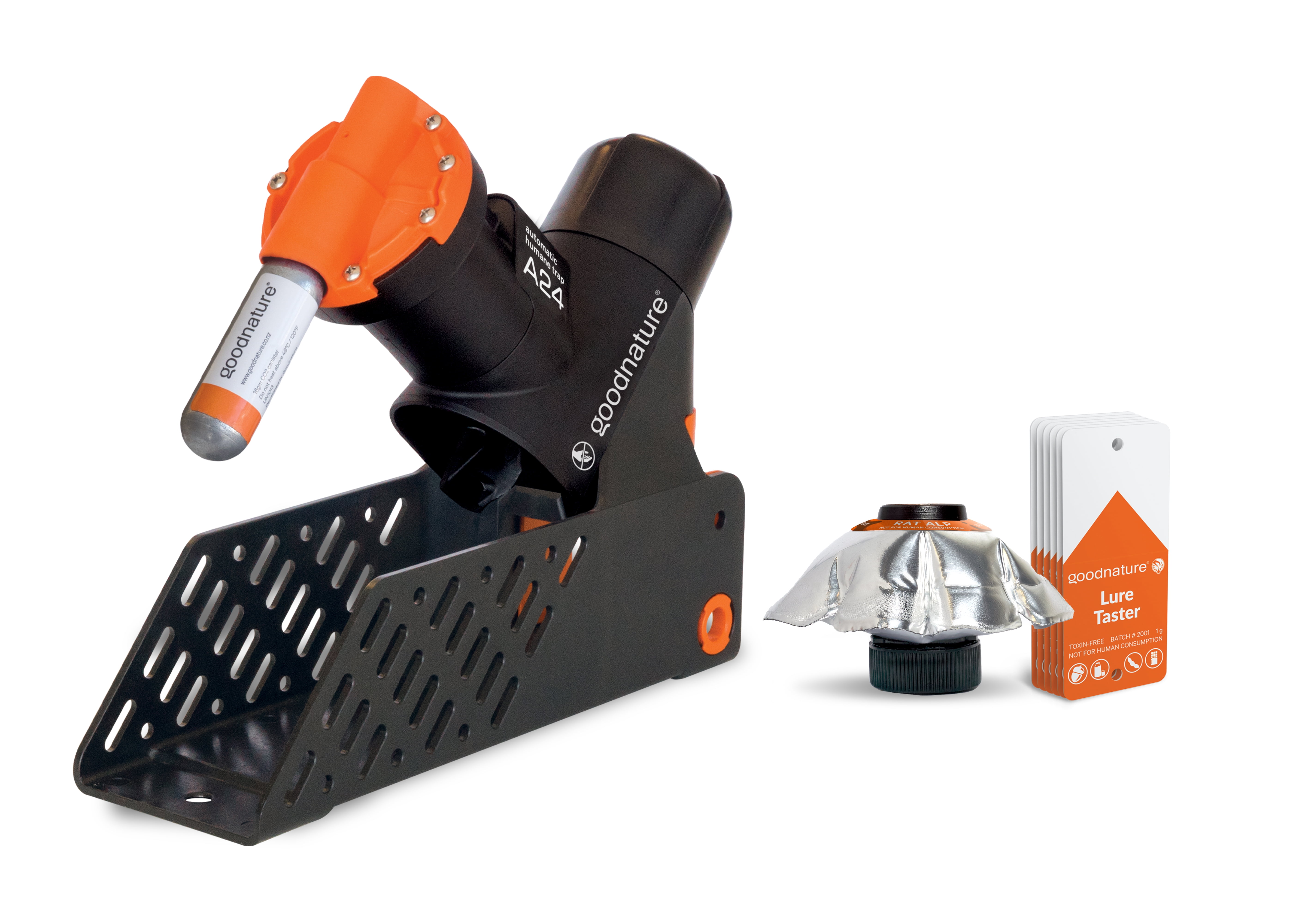 Goodnature A24 CO2 Powered Outdoor Mouse Bait Trap Kit for Small ...