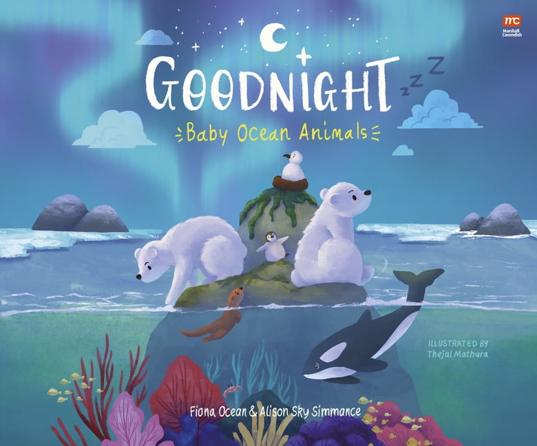 Goodnight, Baby Ocean Animals (Hardcover) - Walmart.com