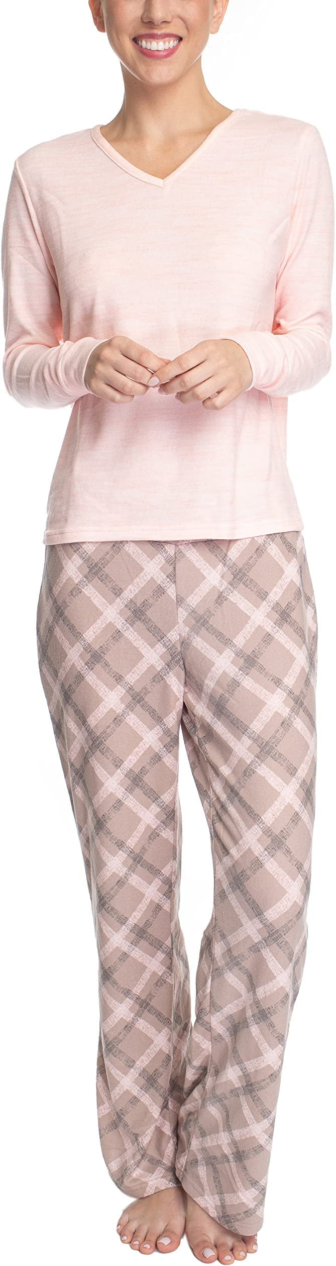 Goodnight Kiss Women's Cozy Misses PJs: Butter Knit Lounge Wear Pajama ...