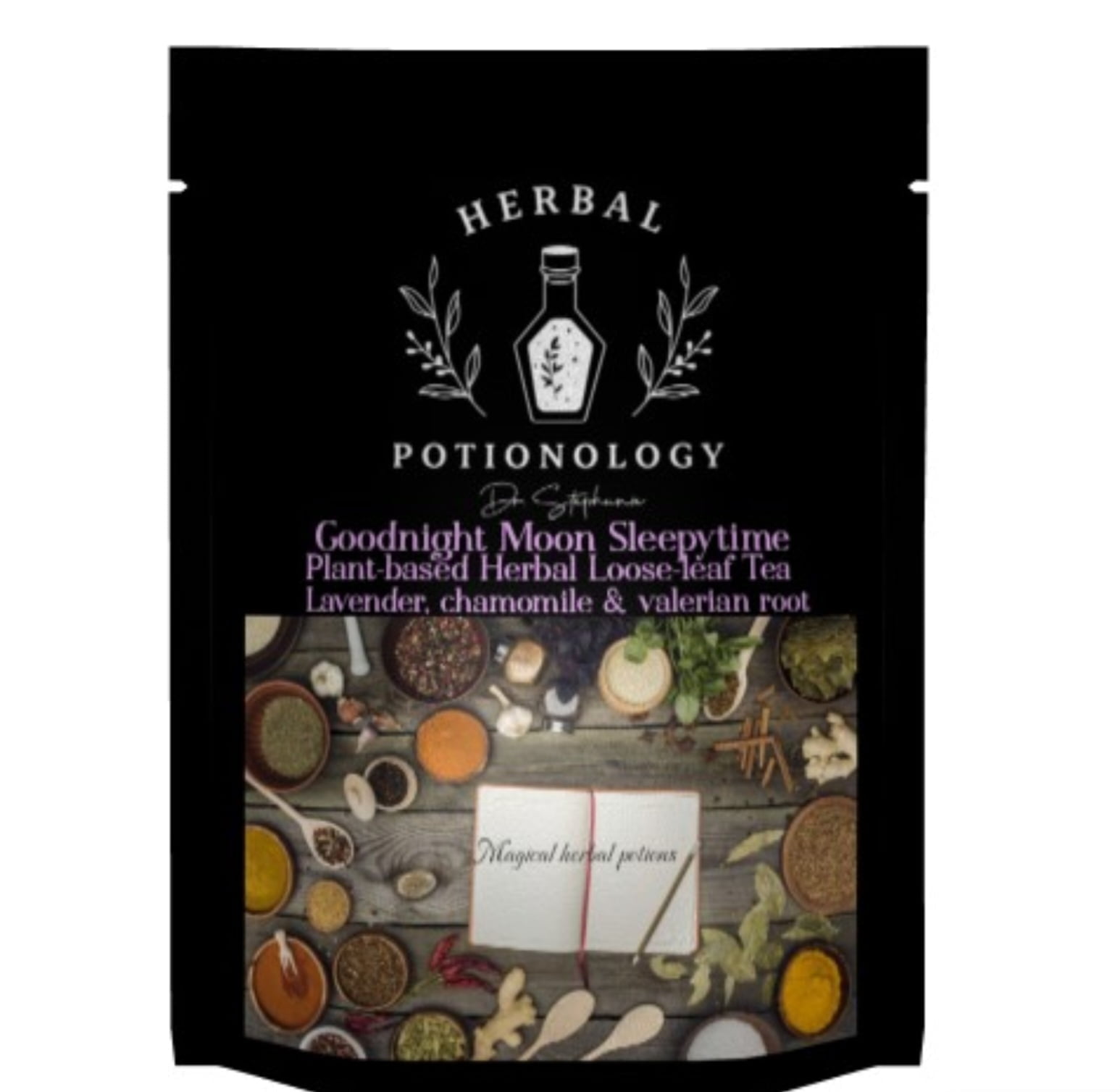 Herbal Potionology Goodnight Moon Sleepytime Lavender & Chamomile Tea ...