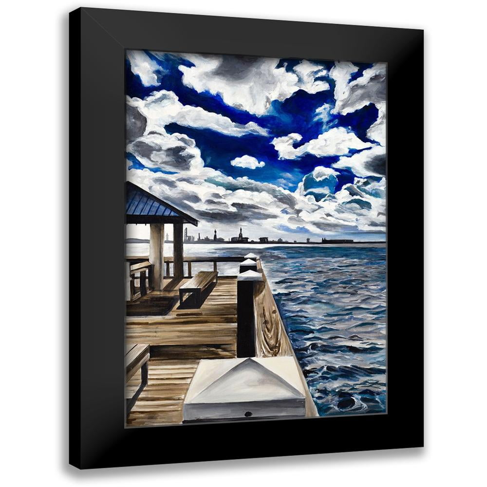 Goodrich, Chelsea 11x14 Black Modern Framed Museum Art Print Titled ...