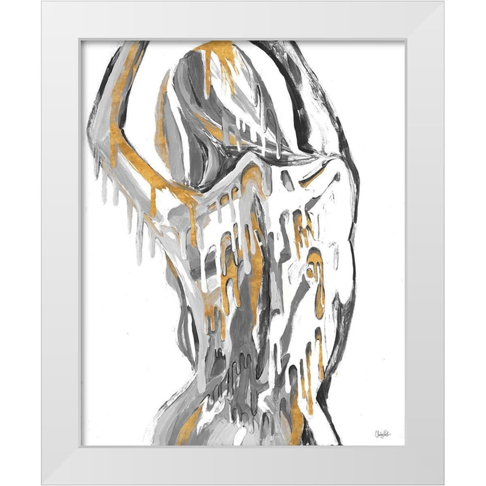Goodrich, Chelsea 12x14 White Modern Wood Framed Museum Art Print ...
