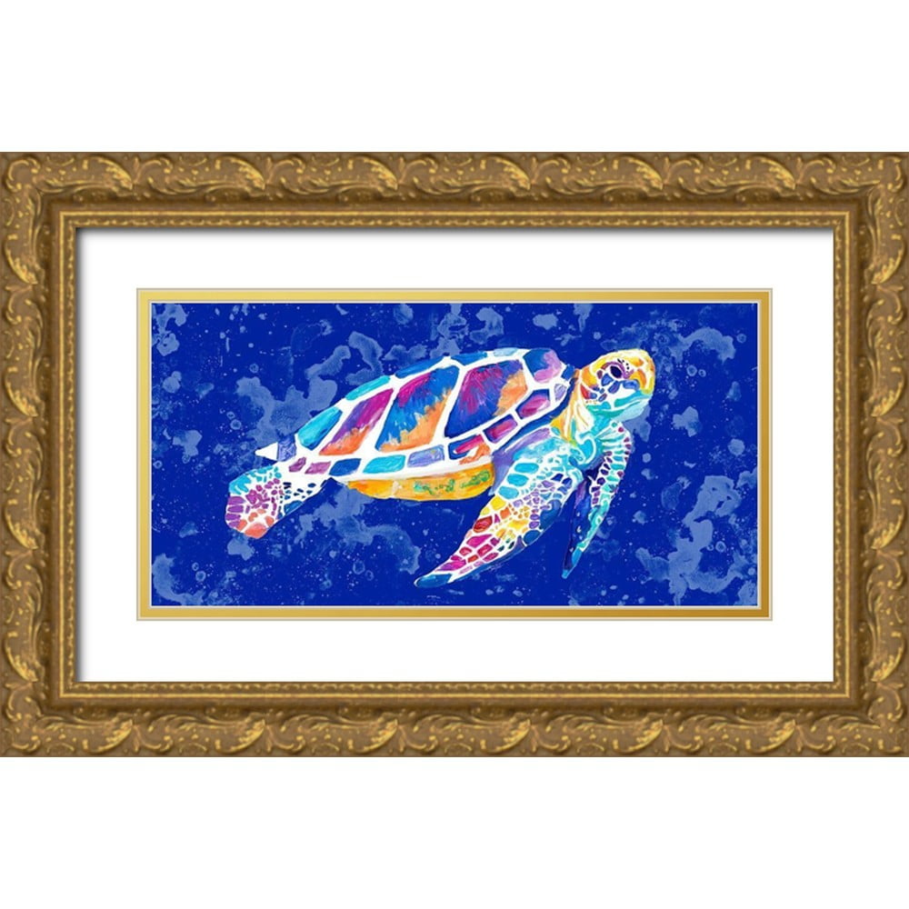 Goodrich, Chelsea 18x11 Gold Ornate Wood Framed with Double Matting ...