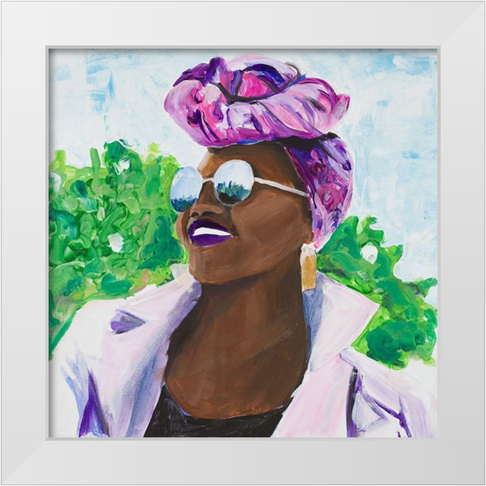 Goodrich, Chelsea 26x26 White Modern Wood Framed Museum Art Print ...