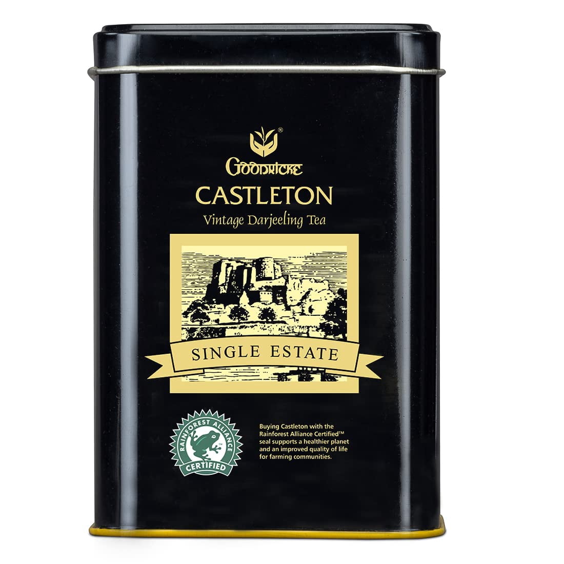 Goodricke Castleton Vintage Darjeeling Tea - 250gm Tin, 8.8 Ounce ...
