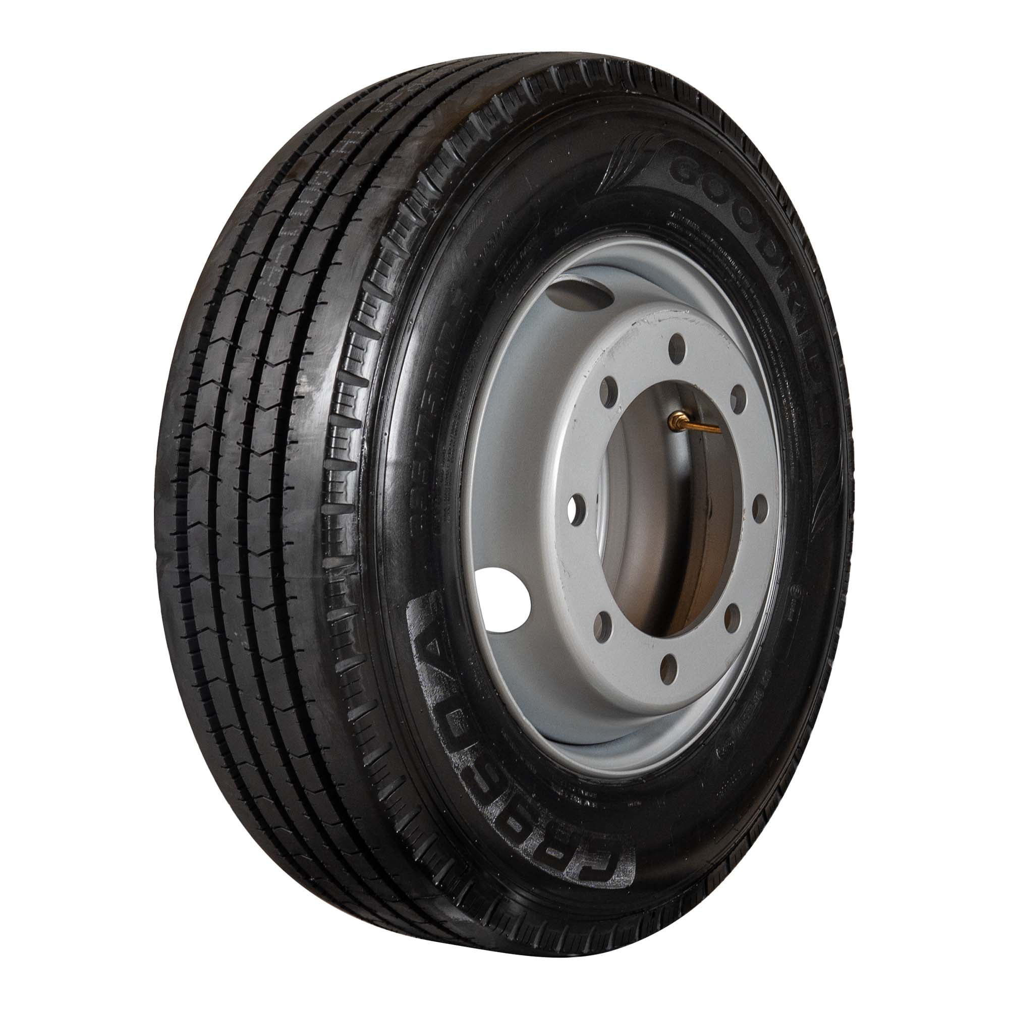 Trailfinder 17.5" 18 ply Radial Dually Trailer Tire & Wheel - ST 235 ...