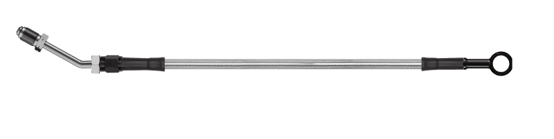 Goodridge 62in Universal Clutch Line w/Blk Zinc Fittings & Clear Hose ...