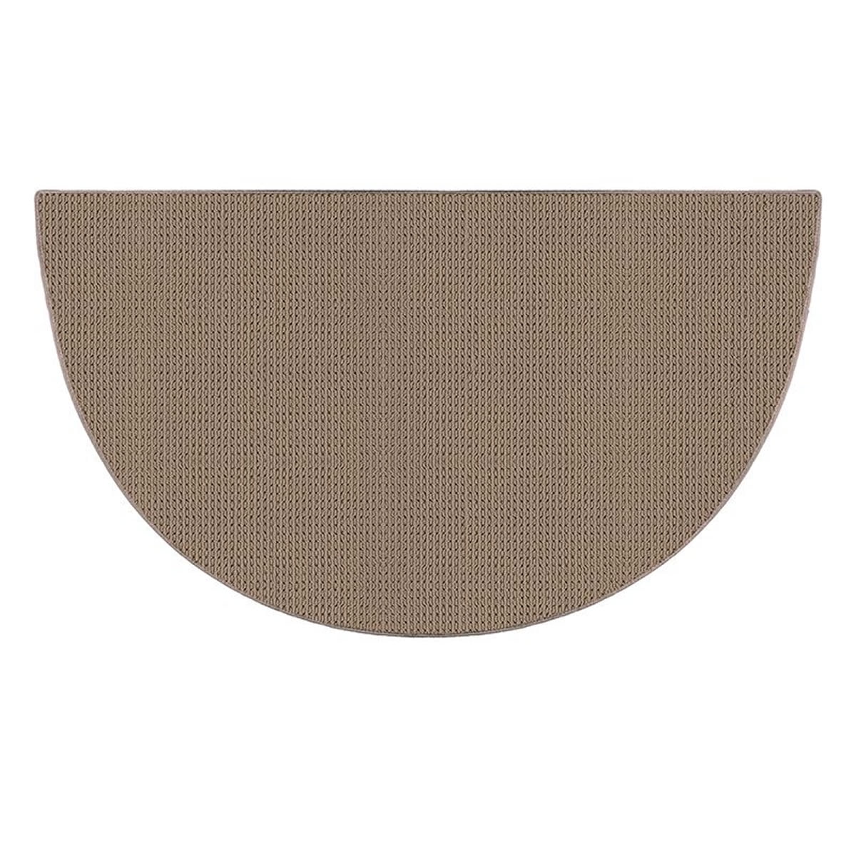 Goods of the Woods 4 Ft Half Round Rug, Ridgetop Beige 48x27 - 11203 ...