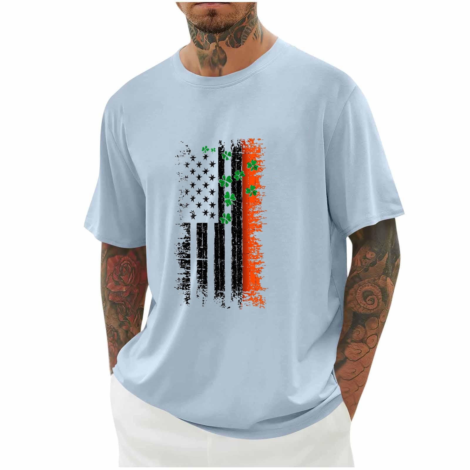 Goodtrade8 Gifts Men's St.Patrick's Day Shirts Green Big and Tall ...