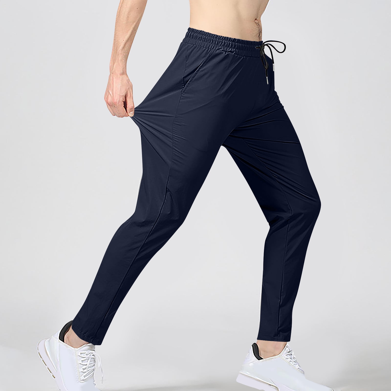 Goodtrade8 Joggers Mens Sweatpants Baggy Athletic Activewear Gym Dry ...