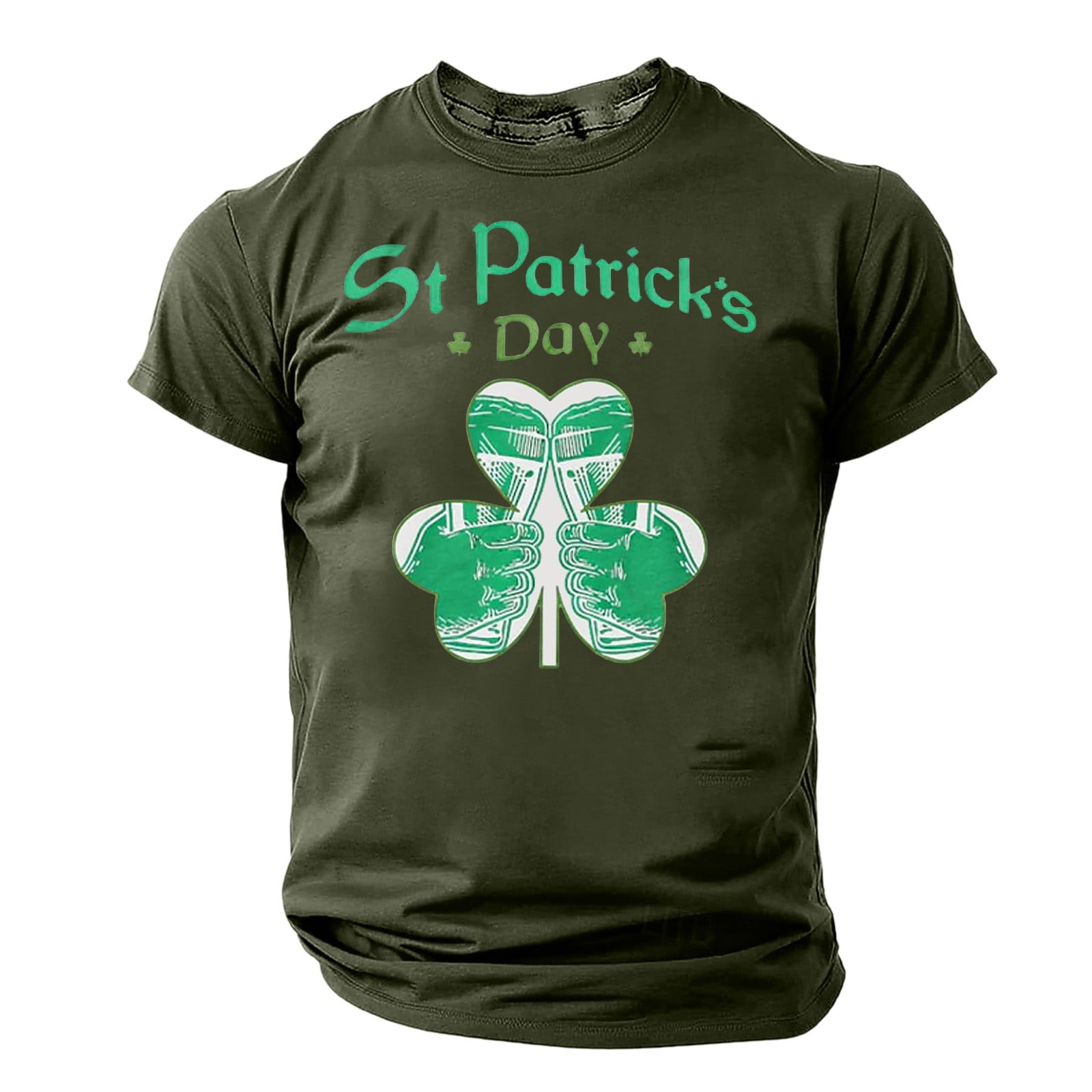 Goodtrade8 Men's St.Patrick's Day Gifts for Him Green Irish Casual ...