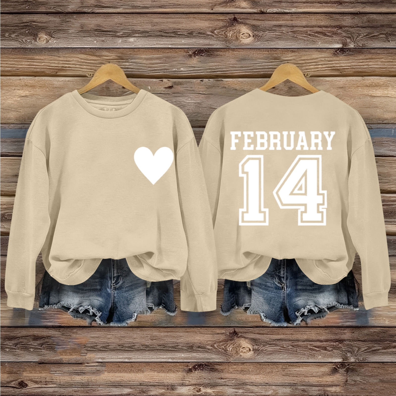 Goodtrade8 Valentine Sweatshirts for Women Graphic Shirts Gifts for ...