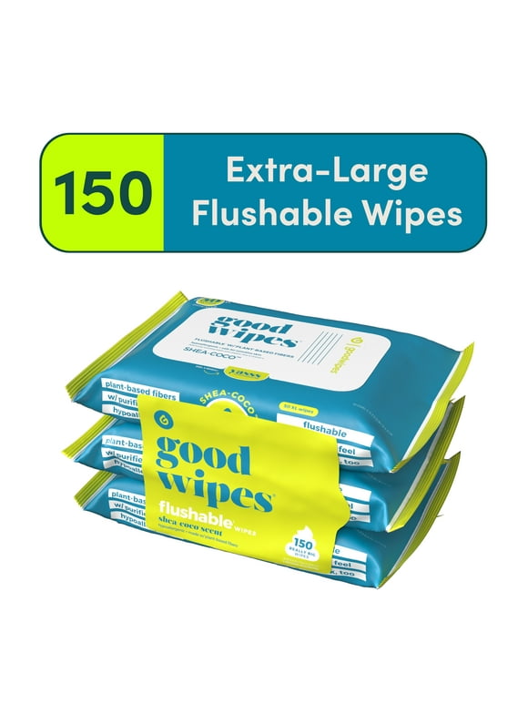 Flushable Wipes in Paper & Plastic - Walmart.com