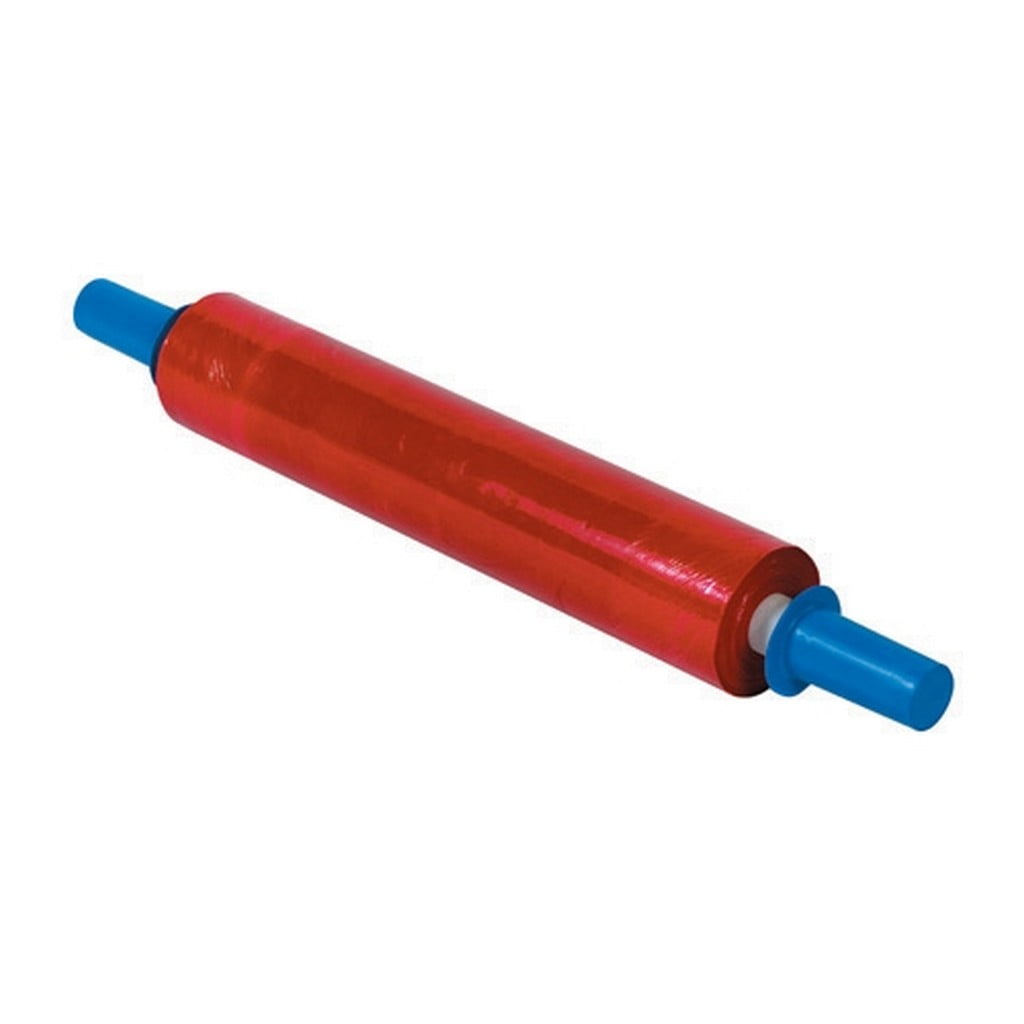 Goodwrappers& Colored Cast Stretch Film Red 20" X 80 Gauge X 1000' Roll ...