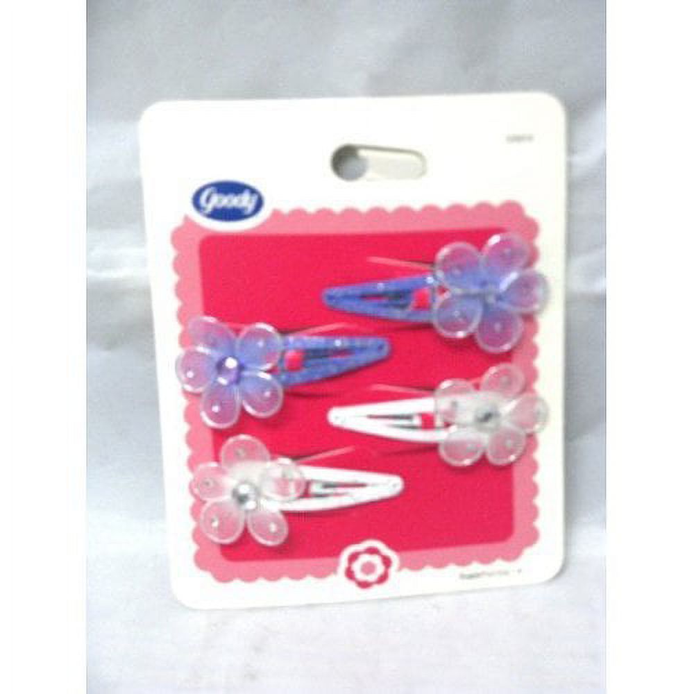 Goody 4pc Assorted Color Flower Clips (22012) - Walmart.com