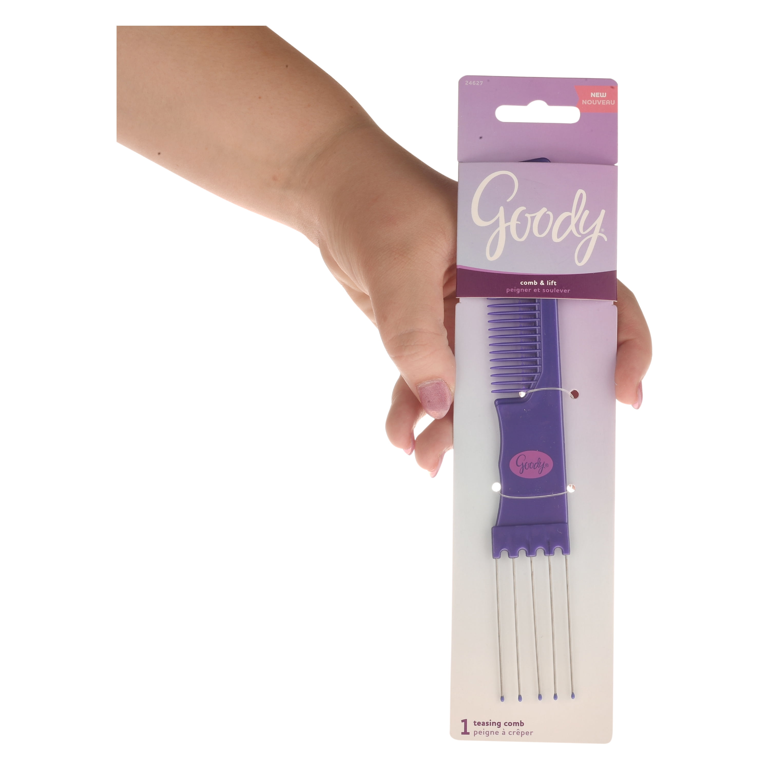 Goody 8" Comb & Lift Assembly Black - Walmart.com