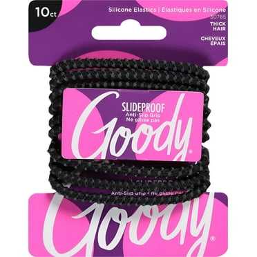 Goody Ouchless Ribbed Hair Scrunchies, Elastic Ties, Assorted Neutral ...