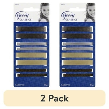 Goody Classics Hair Accessories - 8 Count Barrettes - Walmart.com