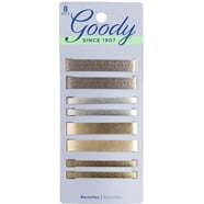 Goody Hair Barrettes, Dark Romance Small, 4 Count - Walmart.com
