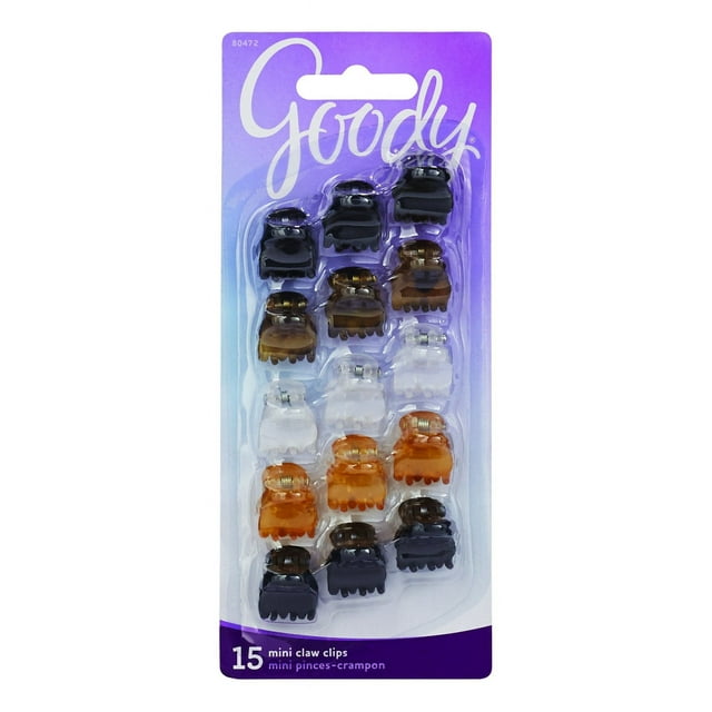 Goody Becky Claw Clips, 15 count - Walmart.com
