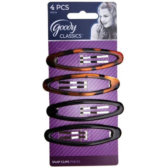 Goody Big Oval Epoxy Contour Clips - Walmart.com