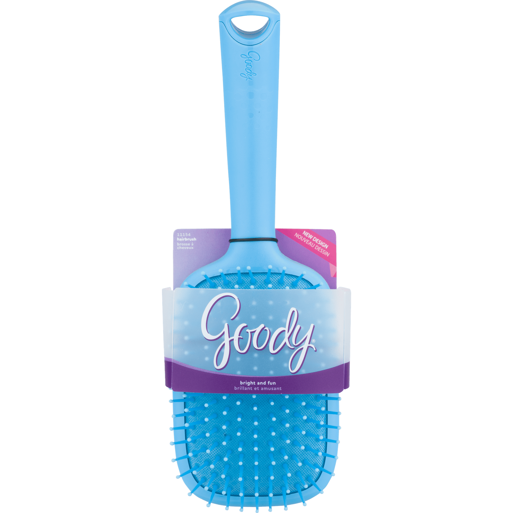 Goody Bright & Fun Paddle Hair Brush, Assorted Colors, 1 Ct - Walmart.com