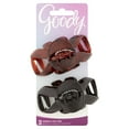 Goody Medium Hair Claw Clips, Carolina 2 count, Tortoise and Black ...