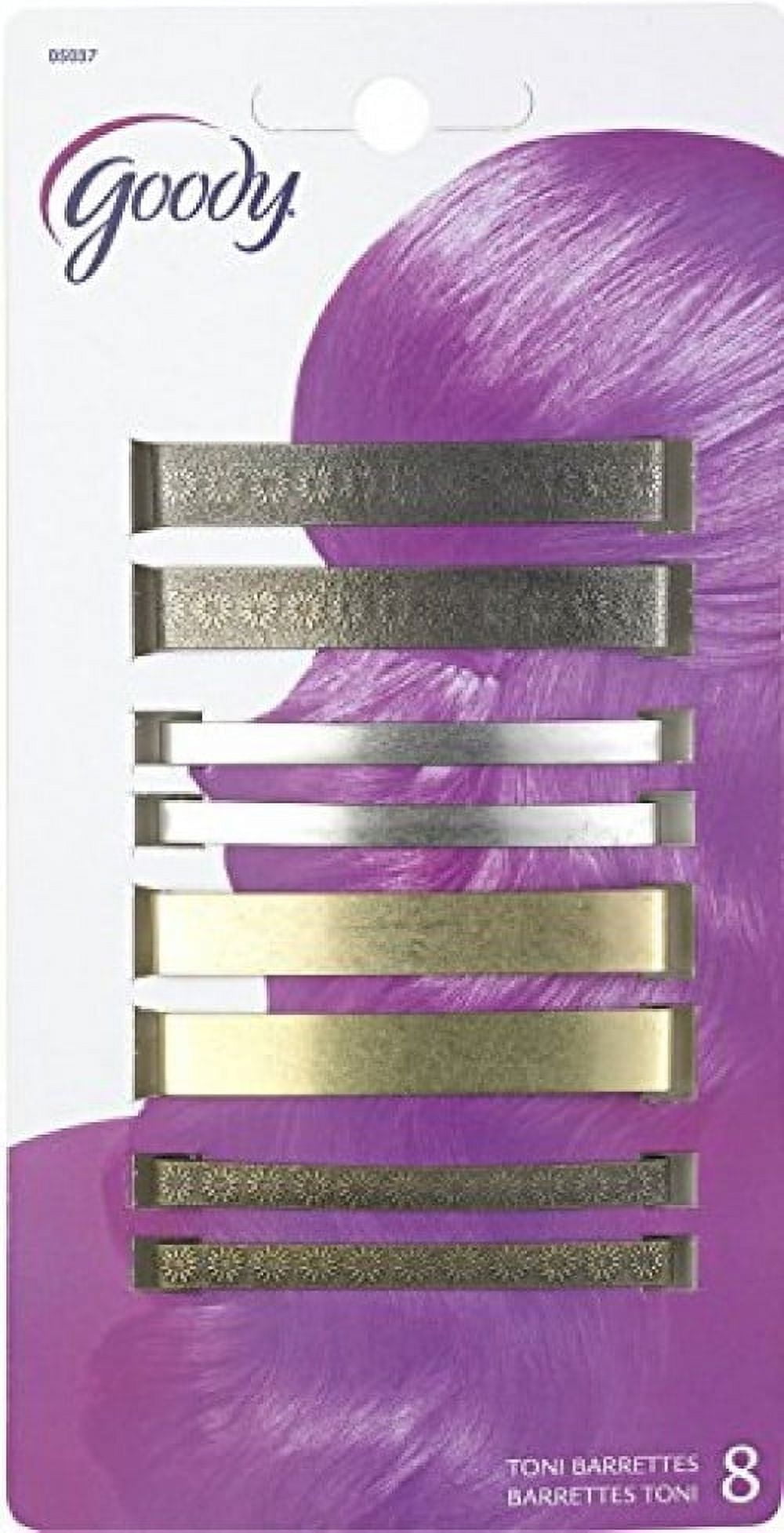 Goody Classics Metal Barettes, 2 3/8 Inches, - 3 Packs Of 8 Count = 24 ...