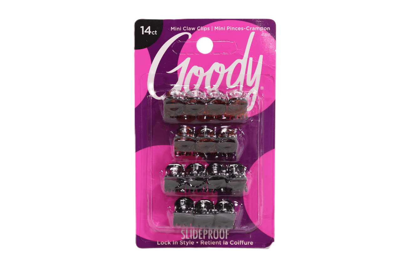 Goody Mini Claw Clips, Micro - 14 clips - Walmart.com