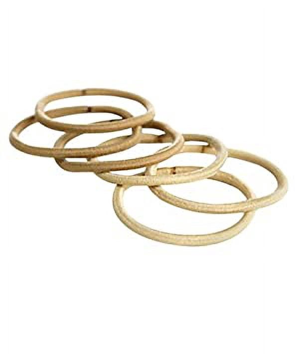 Goody Colour Collection 4mm Hair Elastics, Blonde, 10 Count (Pack of 3 ...