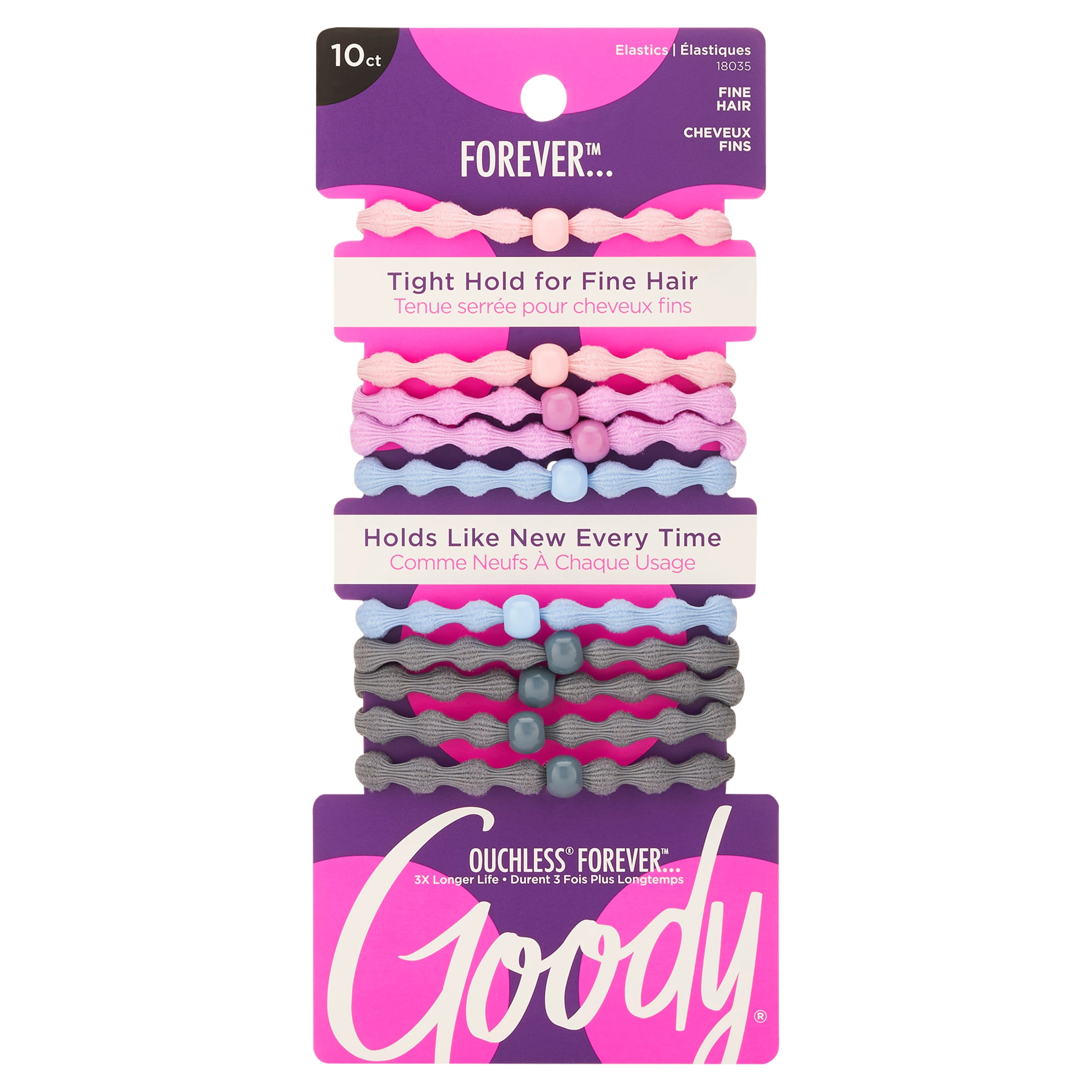 Goody Forever Assorted Color 4mm, 10 count - Walmart.com