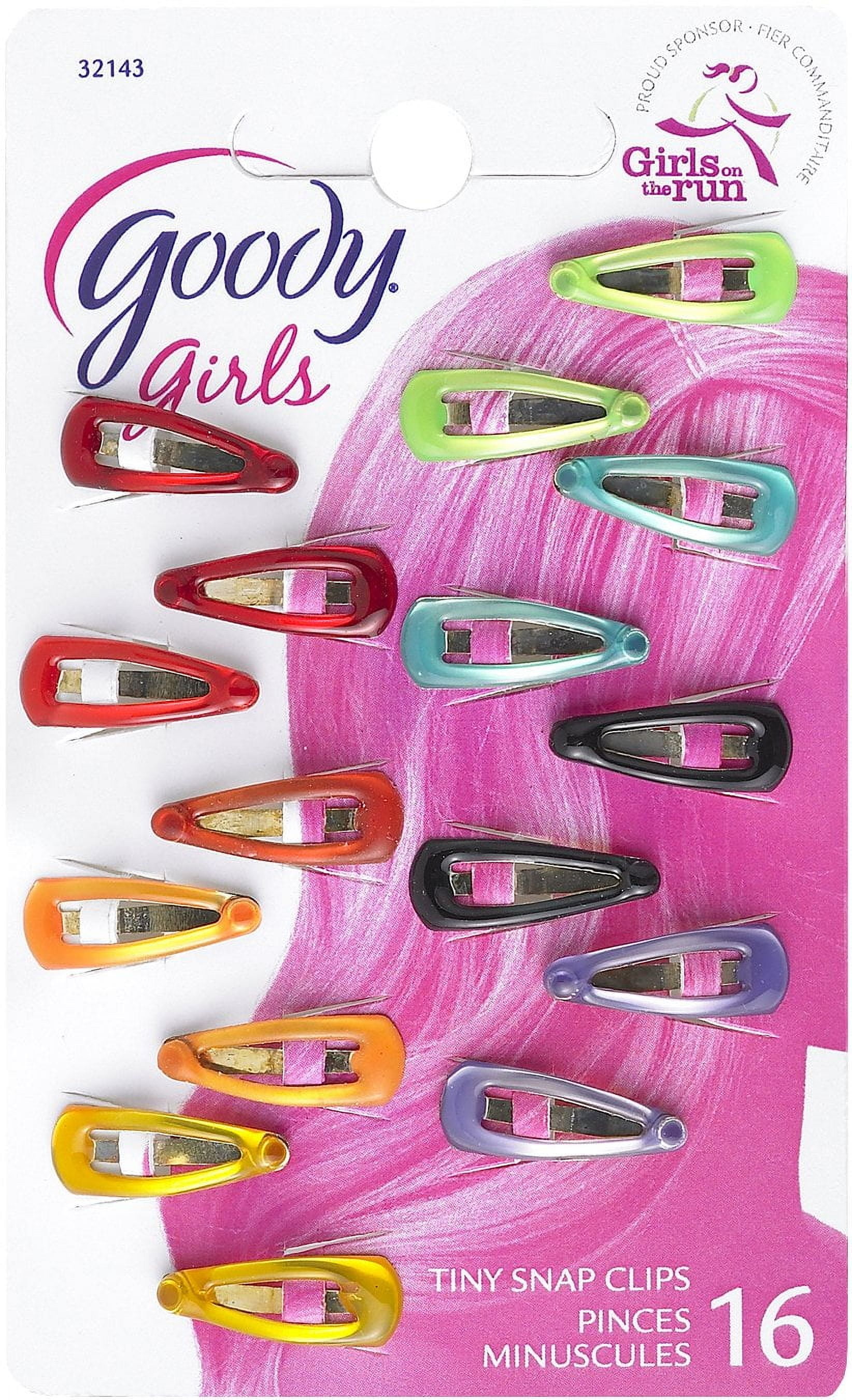 Goody Girls Mini Epoxy Contour Clips - 16 Count, Assorted Colors ...