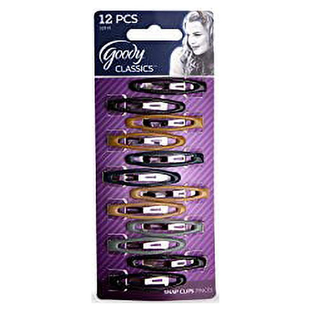 Goody Hair Clips, Assorted Colors, 12 Count Pack #32919 - 2 Packs ...
