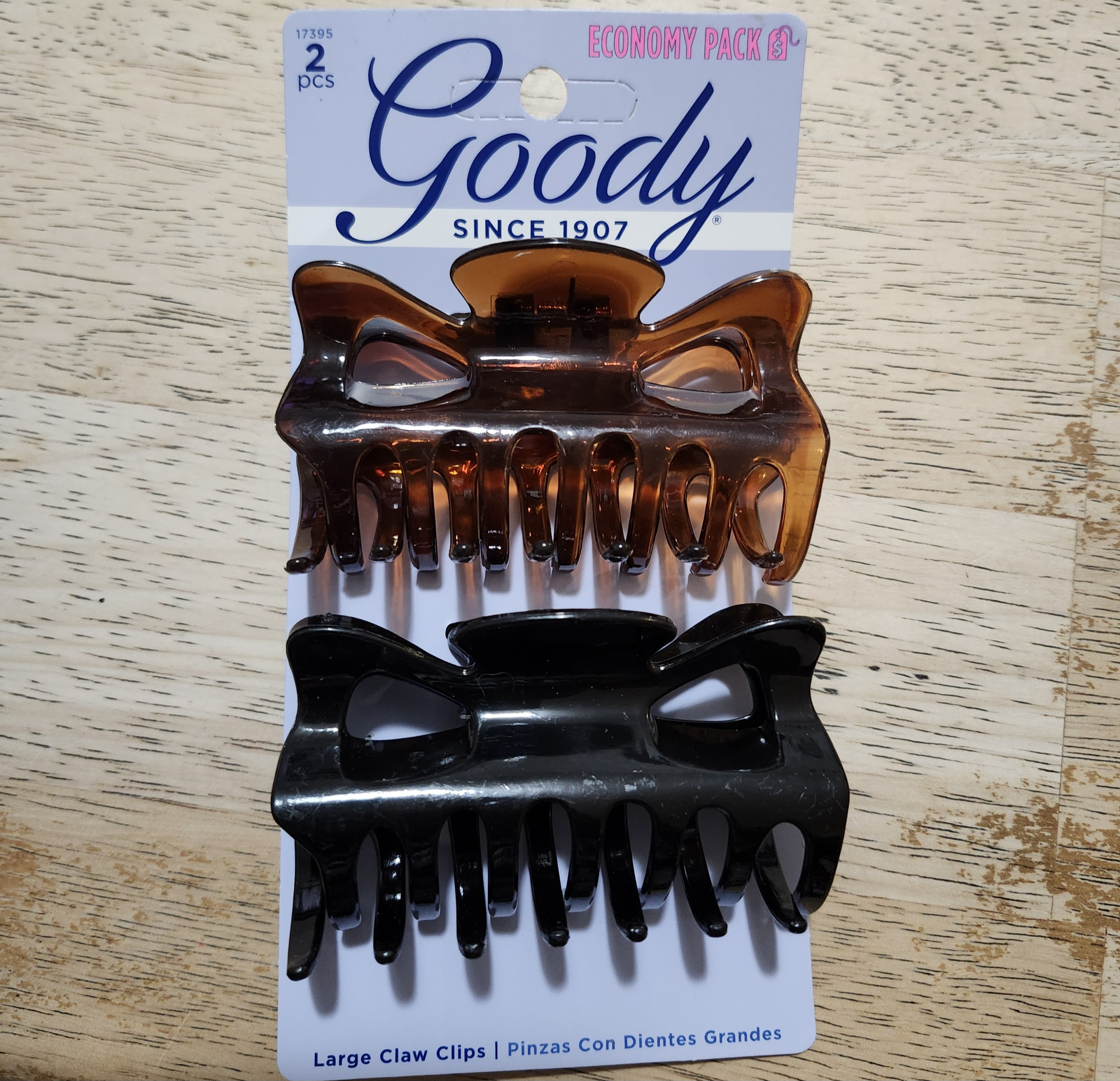 Goody Large Claw Clips 2 SET - Walmart.com