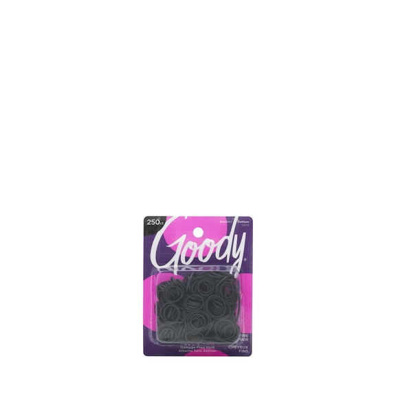 Goody ComfortFlex Brown Ouchless No-Slip Hair Elastics, No Snag, Hold ...