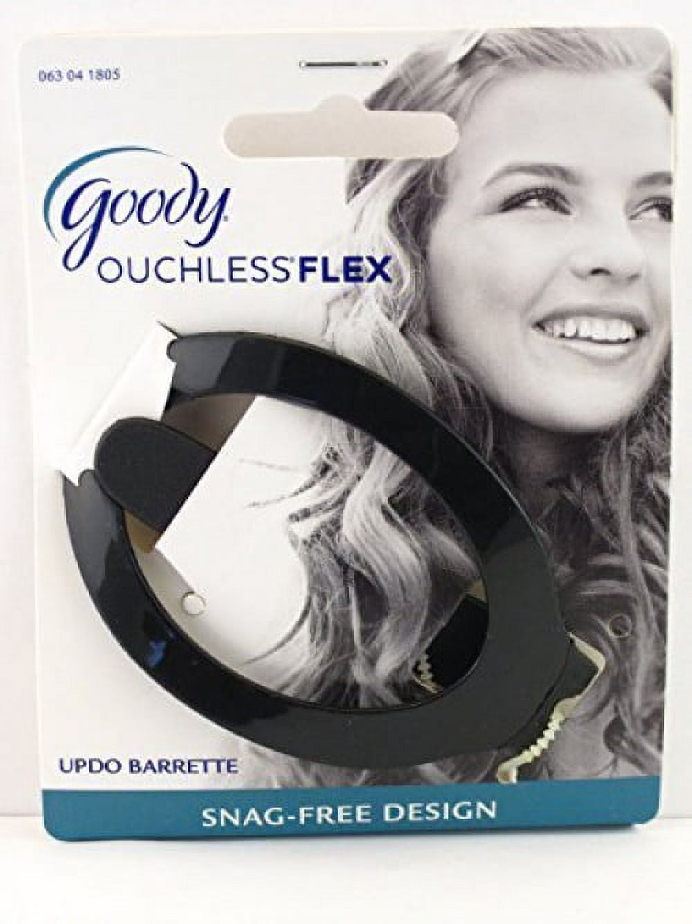 Goody Ouchless Comfort Flex Updo Hair Barrette (Black) - Walmart.com