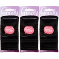 Goody Ouchless Elastic Thick, Black, 90 Count - Walmart.com