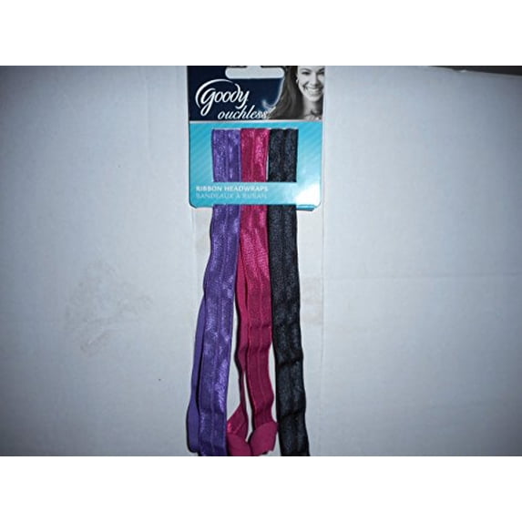 Goody Ouchless Ribbon Headwraps, Comfortable Fit, 3 Count - Walmart.com