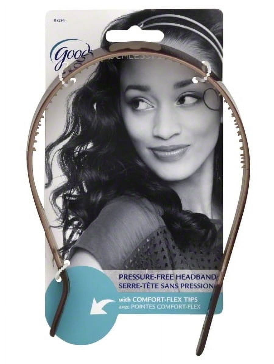 Goody Ouchless Flex Comfortable Headband - Tames Unruly Bangs, Gentle ...