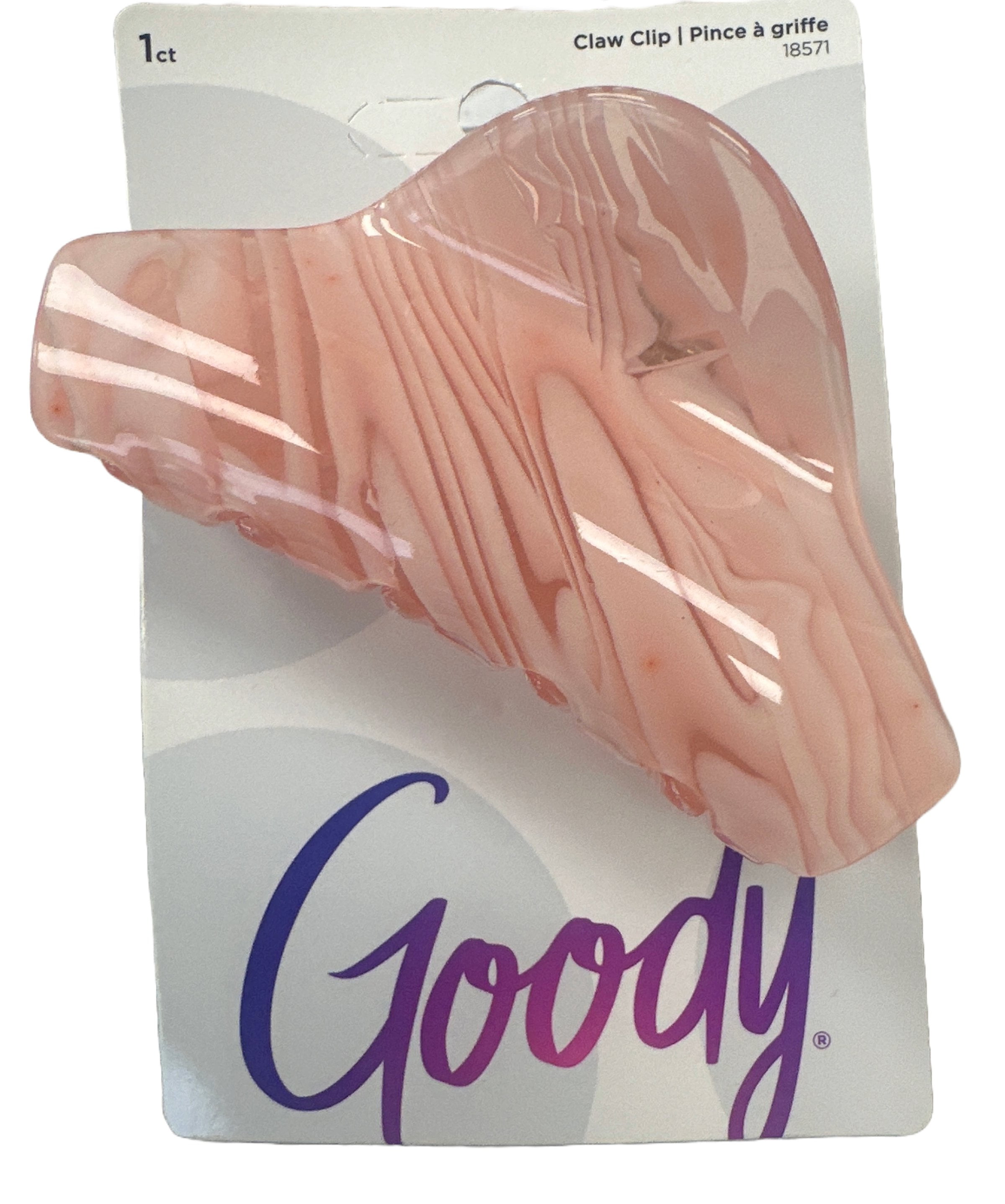 Goody Pink Marble Hair Claw Clip Chic & Sassy Accessory for Effortless Style - Walmart.com