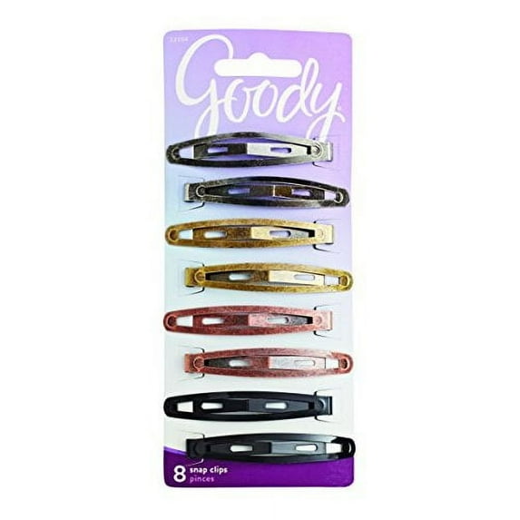 Goody Snap Clips - 8 CT, Secure Hold, Easy to Use, Various Colors ...