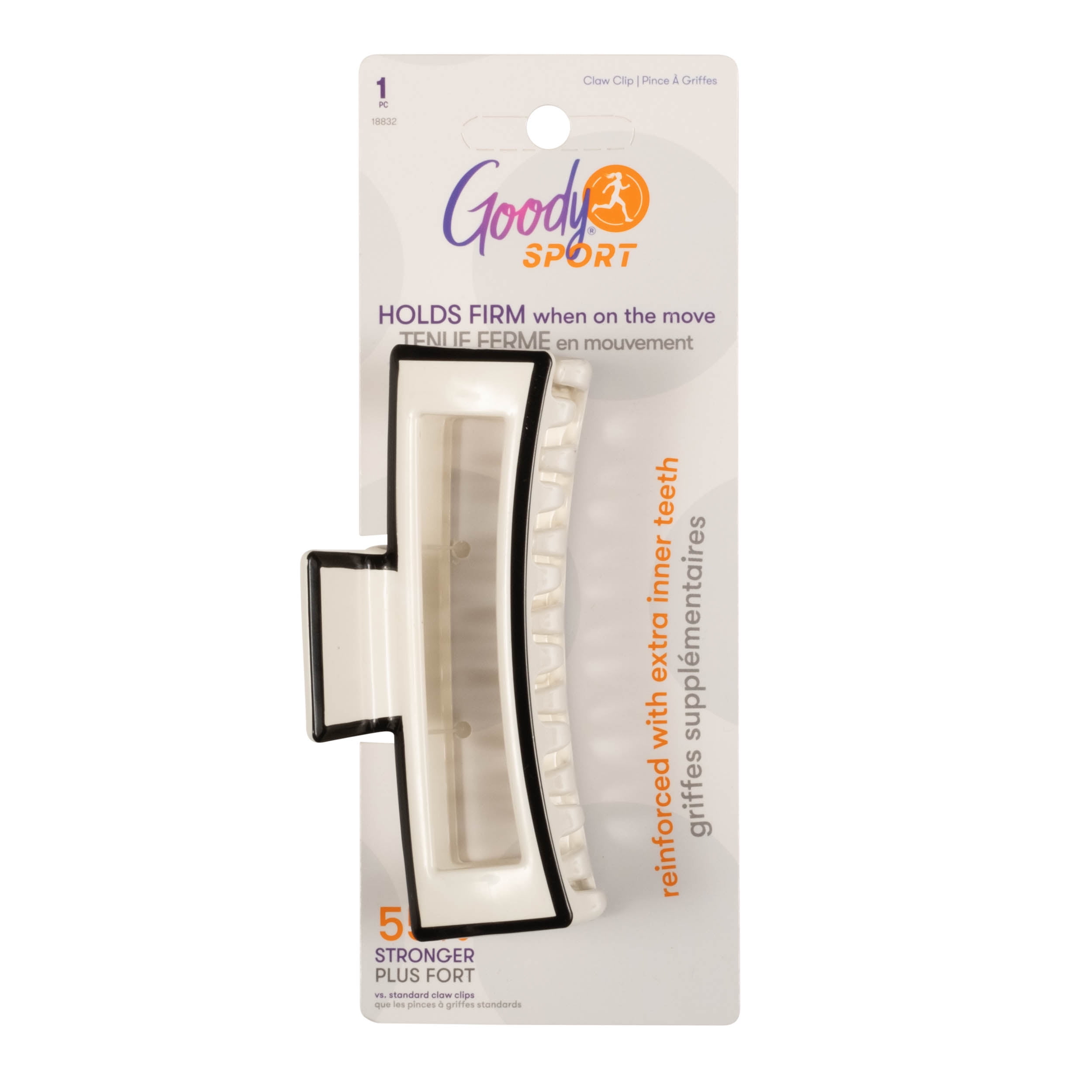Goody Sport Forever Claw Large Rectangle 1ct - Walmart.com