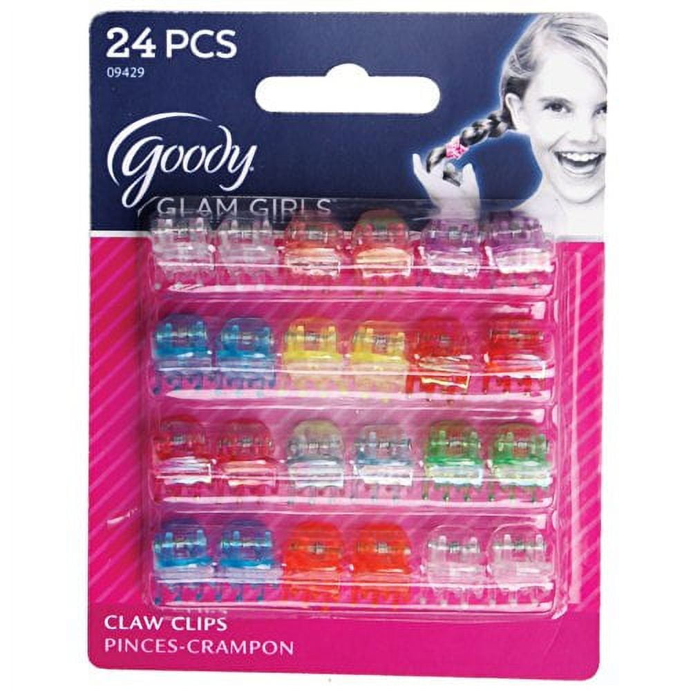 Goody Styling Essentials Girls Claw Clips Mini 24 Count - Walmart.com